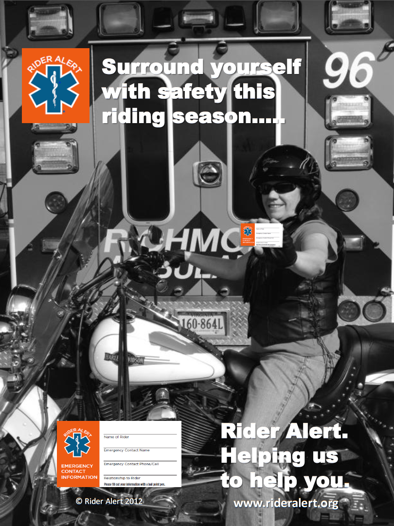 Rider Alert Distributes 1 Million Cards - Richmond Ambulance Authority