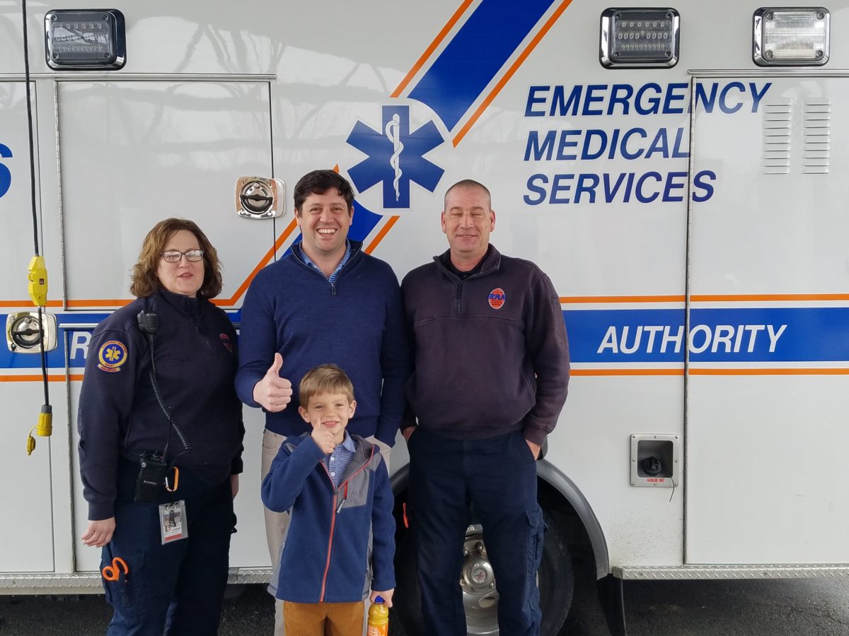 Patient reunites with crew that responded to his emergency - Richmond ...